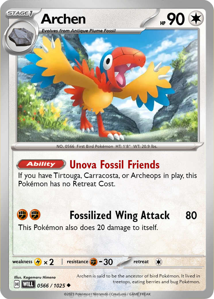 Archen - Krypton1986 | Pokécardmaker.net