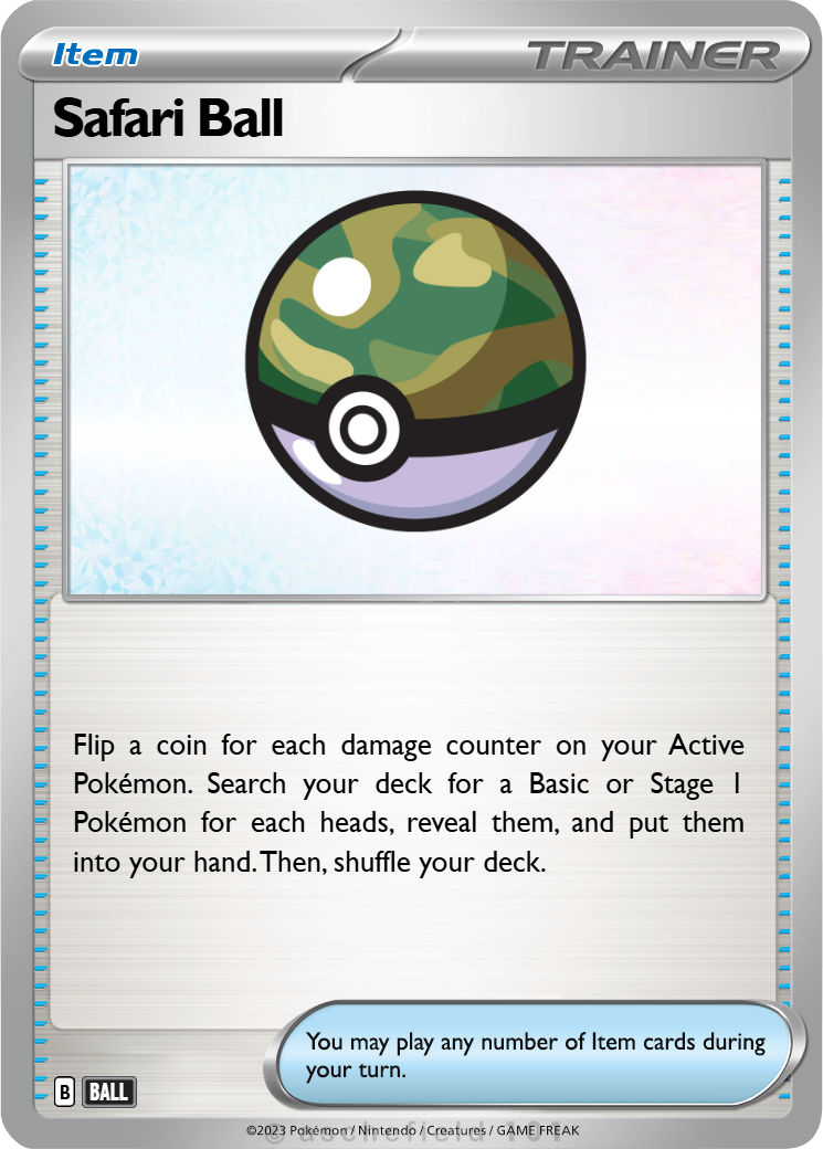 Safari Ball - Kryptonite | Pokécardmaker.net