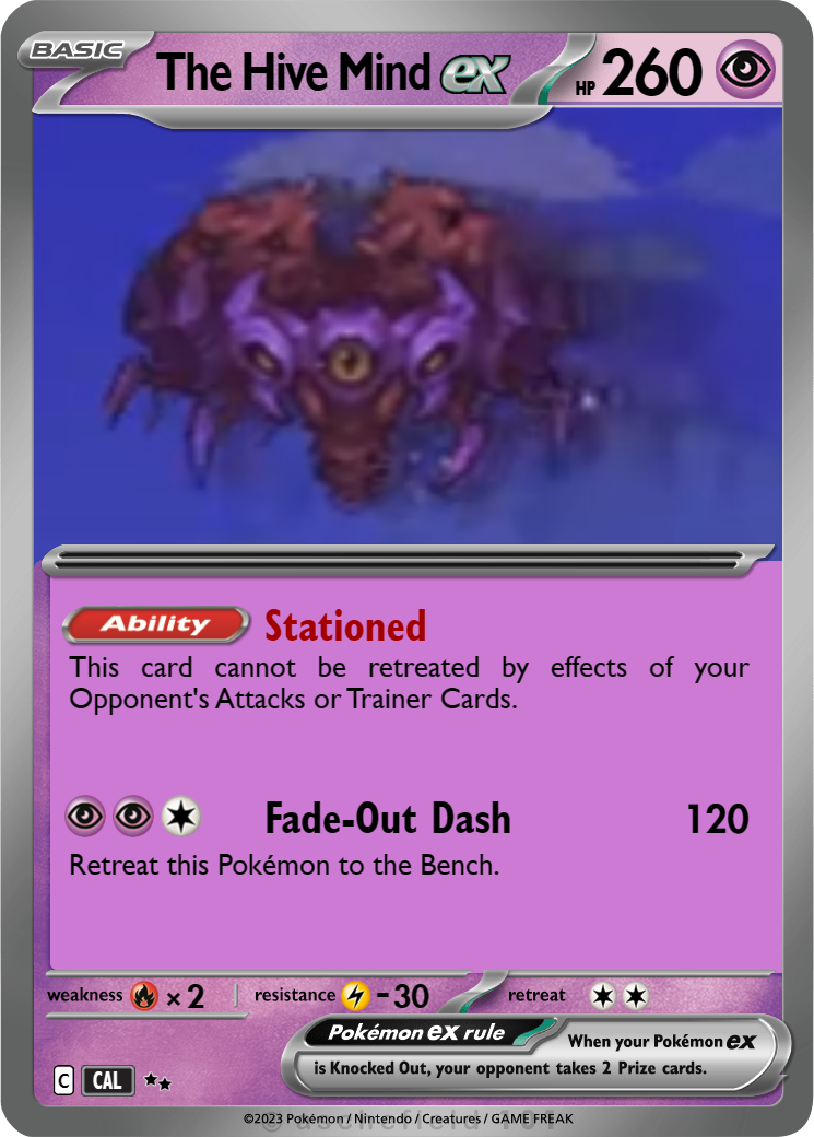 The Hive Mind - Kryptonite | Pokécardmaker.net