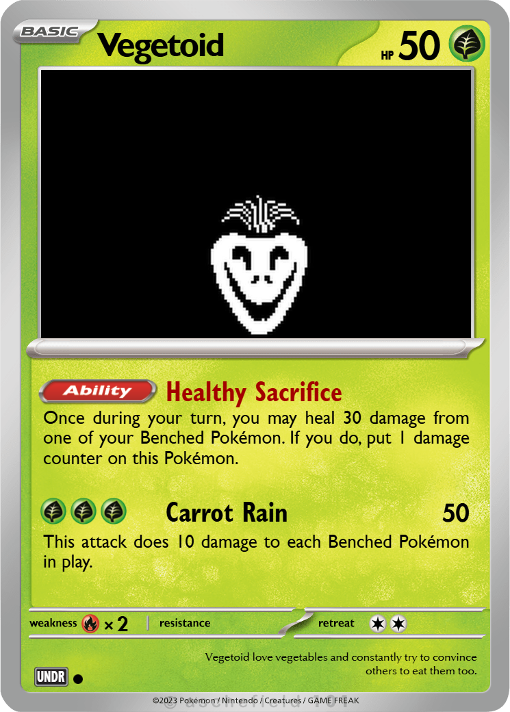 Vegetoid - Kryptonite | Pokécardmaker.net