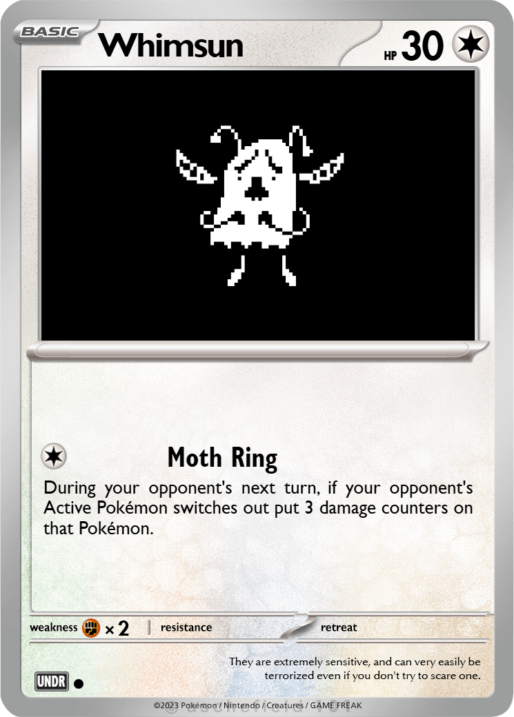 Whimsun - Kryptonite | Pokécardmaker.net