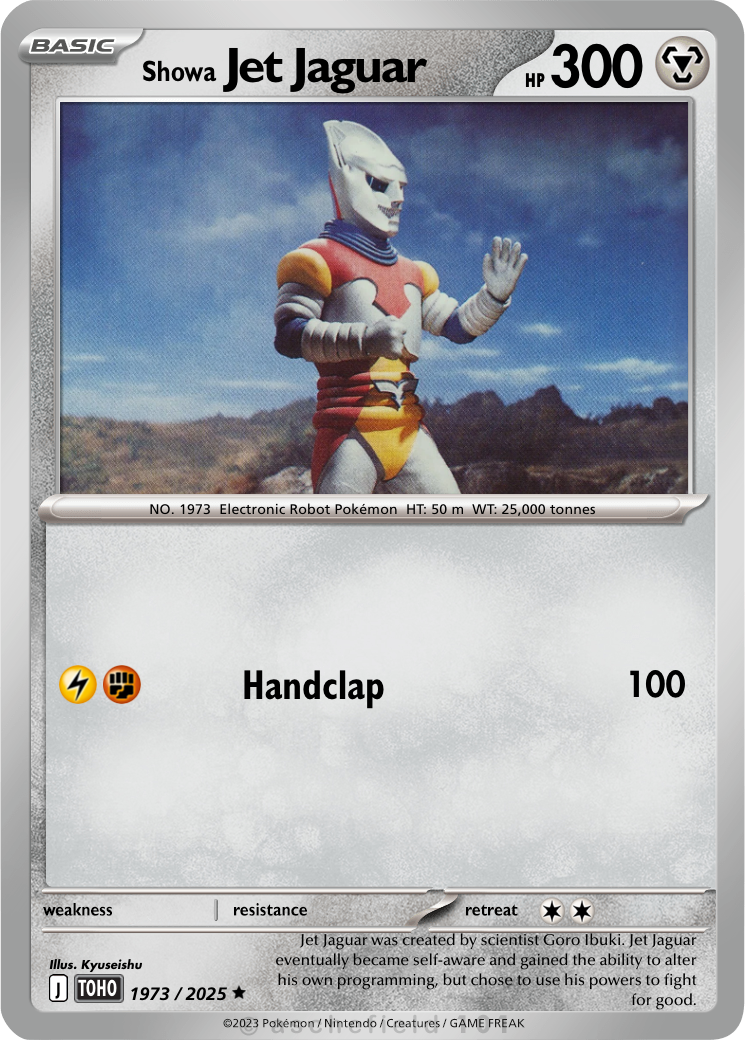 Jet Jaguar - Kyuseishu | Pokécardmaker.net