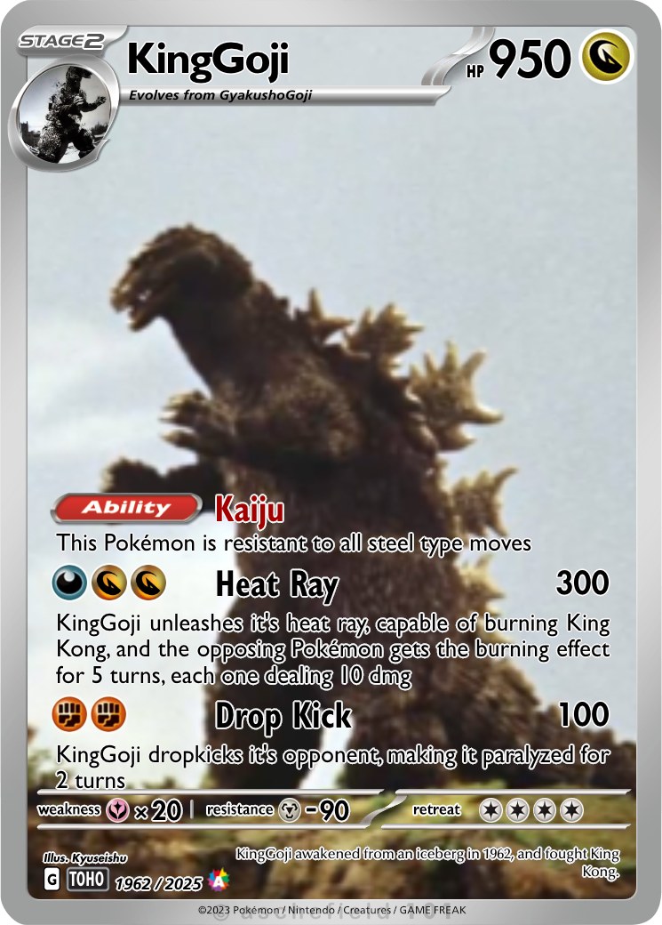 KingGoji - Kyuseishu | Pokécardmaker.net
