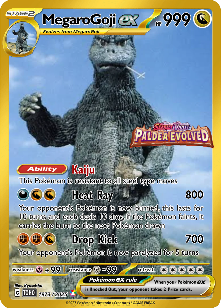 MegaroGoji - Kyuseishu | Pokécardmaker.net