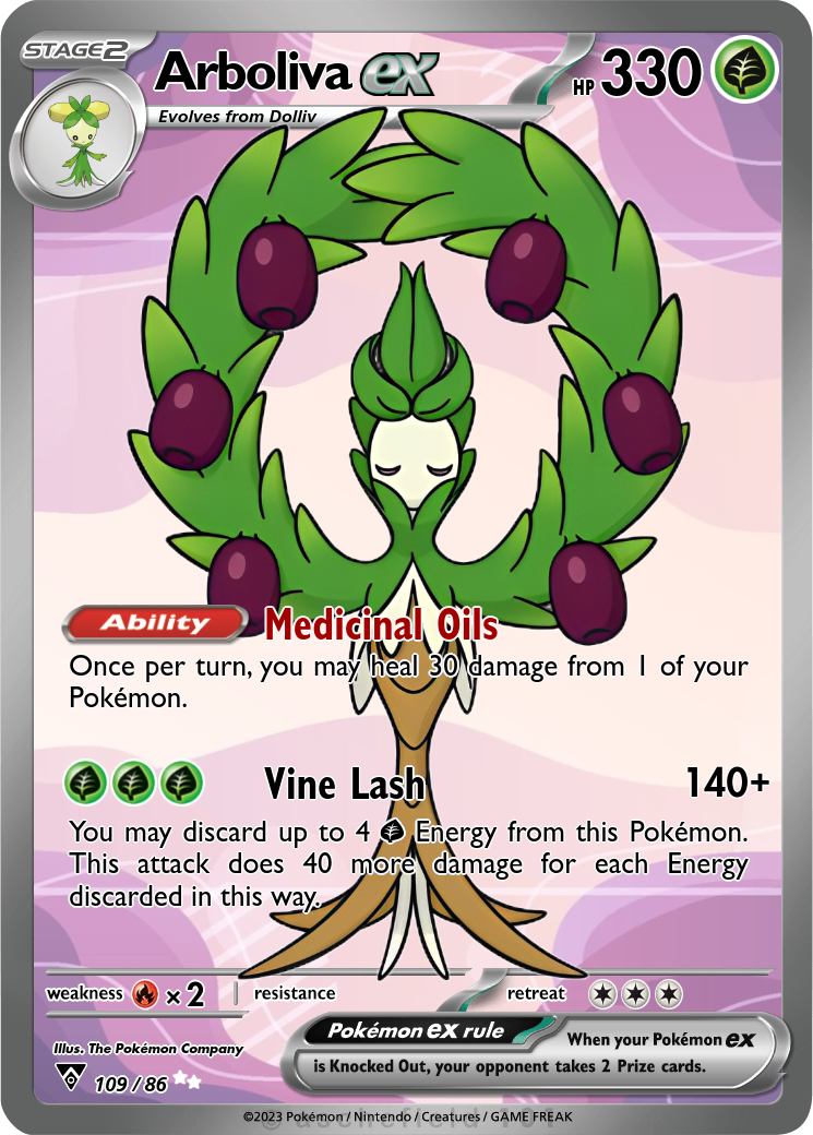 Arboliva - L2667 | Pokécardmaker.net