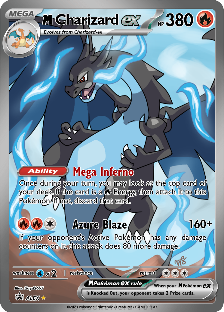 [m] Charizard - L2667 | Pokécardmaker.net