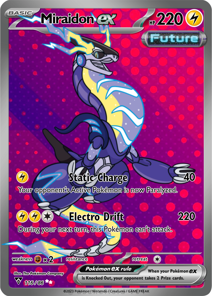 Miraidon - L2667 | Pokécardmaker.net