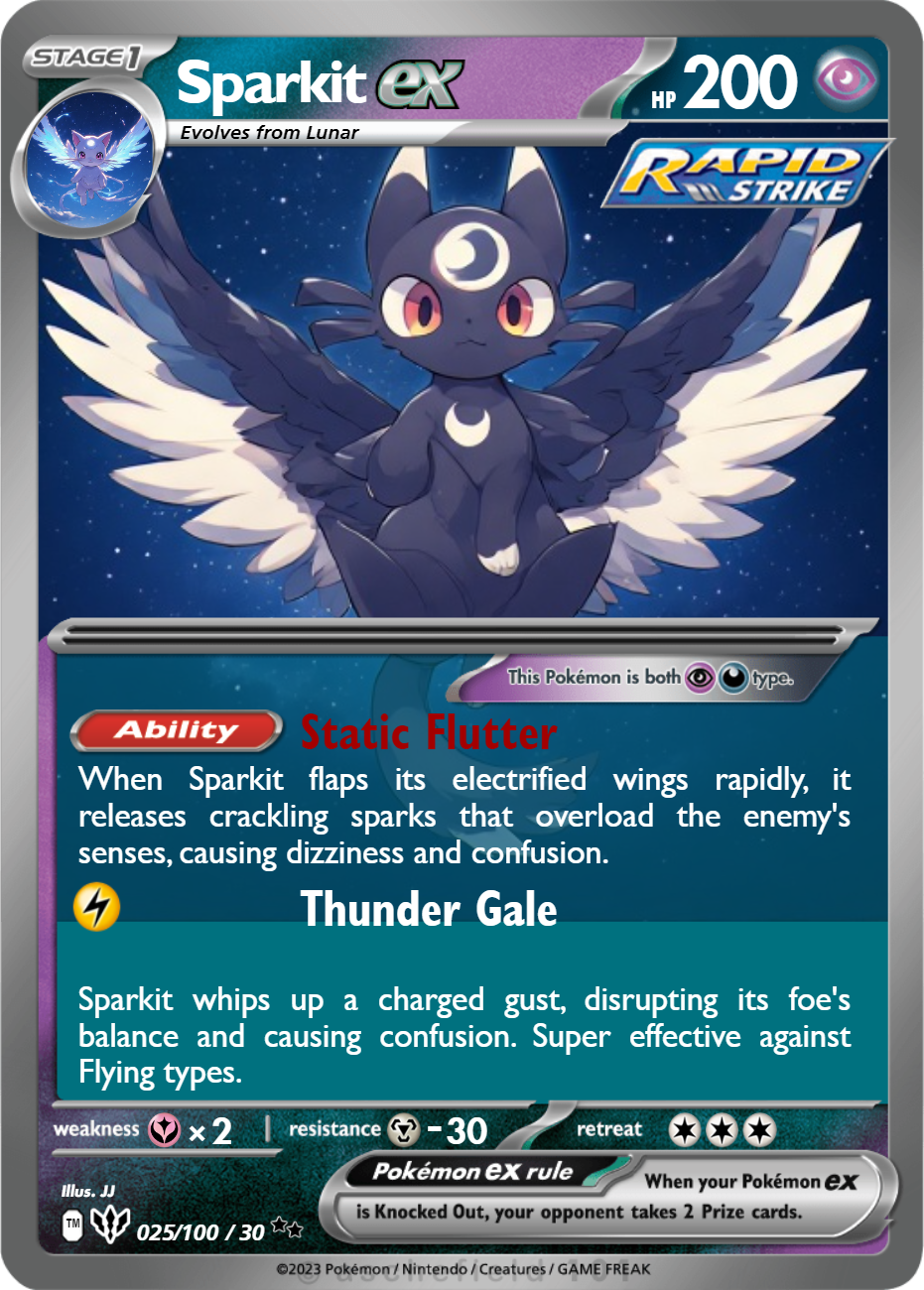 Sparkit - LISEPROJECT2 | Pokécardmaker.net