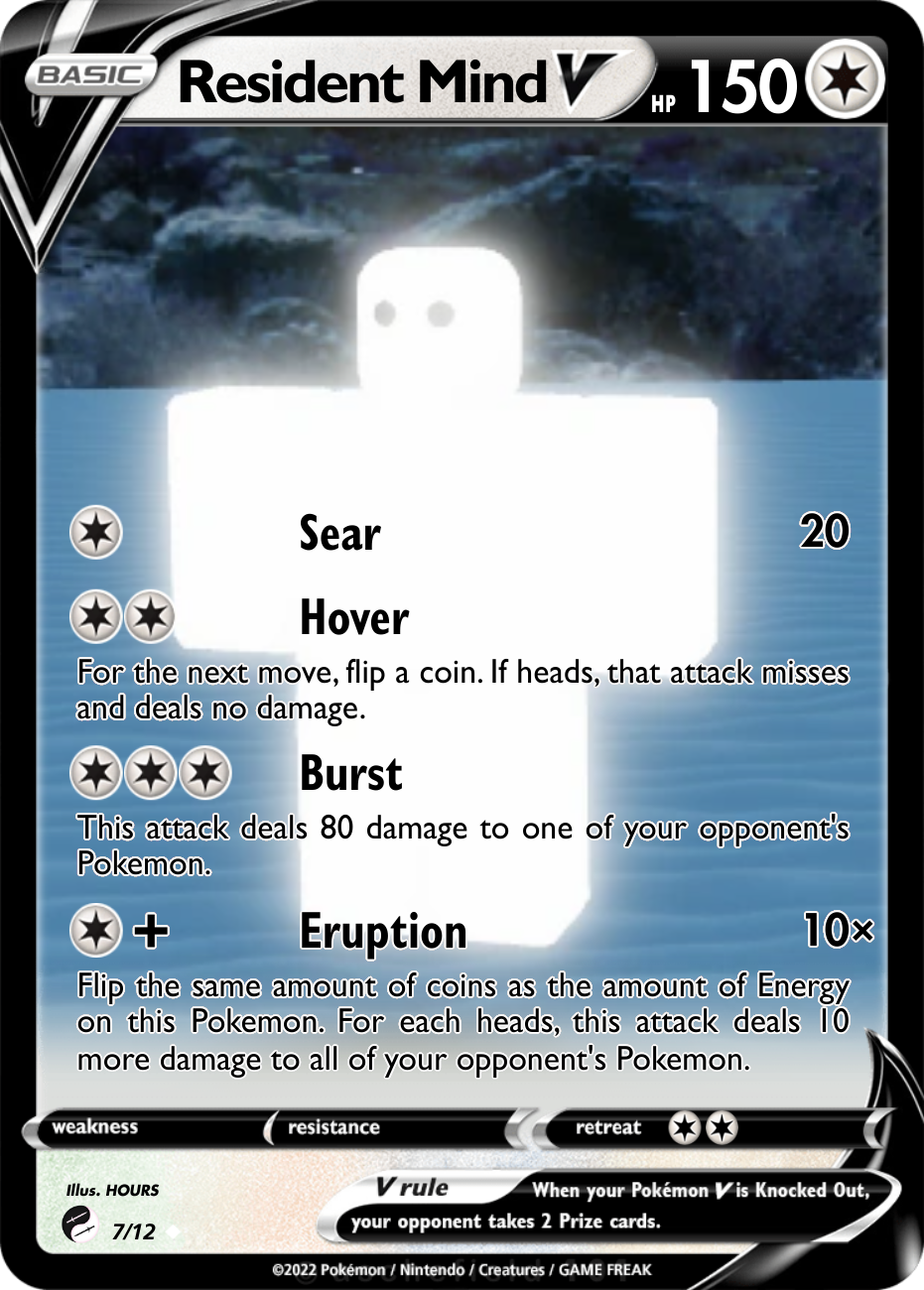 Resident Mind - LPAD0508 | Pokécardmaker.net