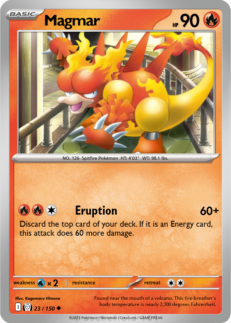 Magmar - LPBvgc | Pokécardmaker.net