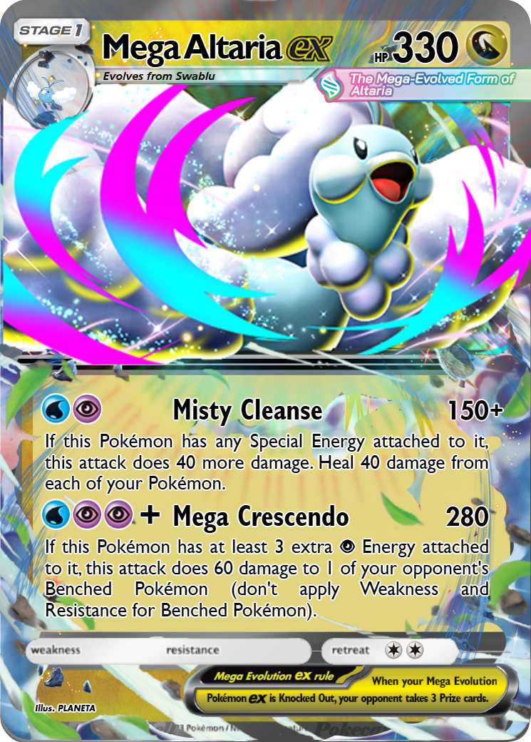 Mega Altaria - LPBvgc | Pokécardmaker.net