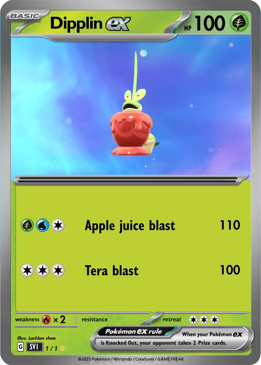 Dipplin - LachlanShea | Pokécardmaker.net