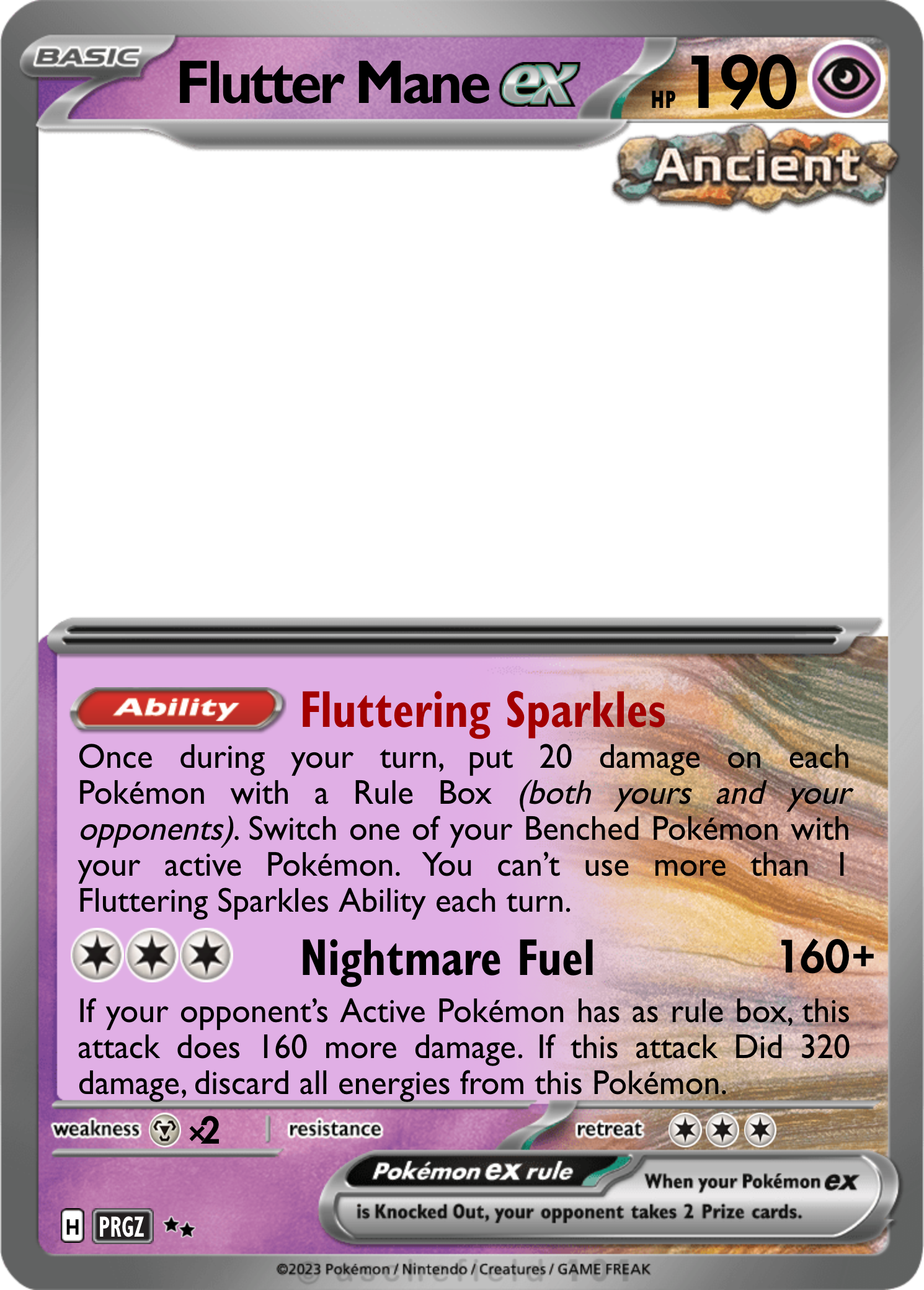 Flutter Mane - Lee | Pokécardmaker.net