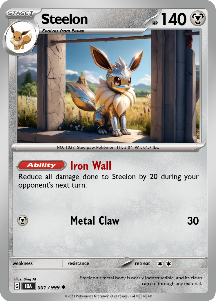 Steelon - LeifPS | Pokécardmaker.net