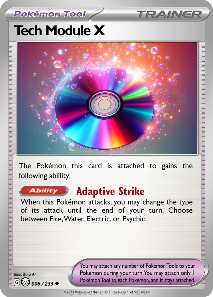Tech Module X - LeifPS | Pokécardmaker.net
