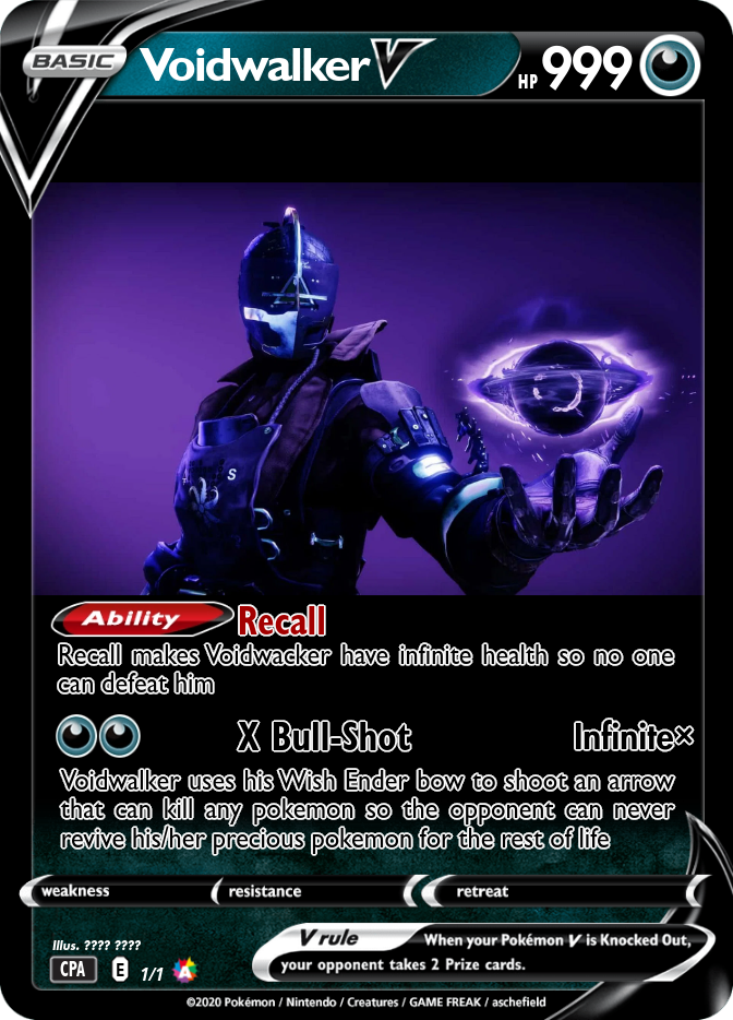 Voidwalker - LightningCatcher | Pokécardmaker.net