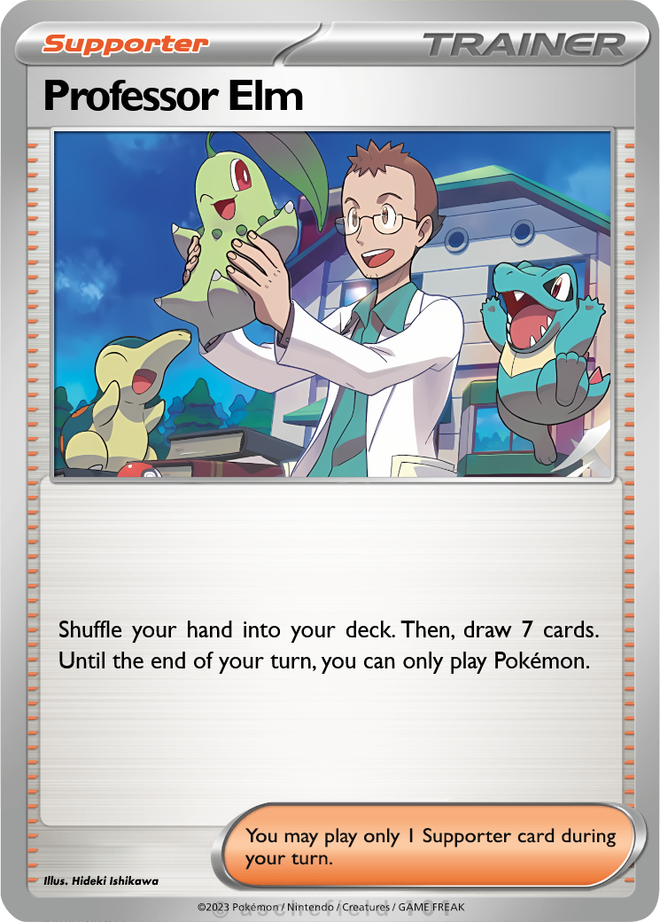 Professor Elm - Lignum | Pokécardmaker.net