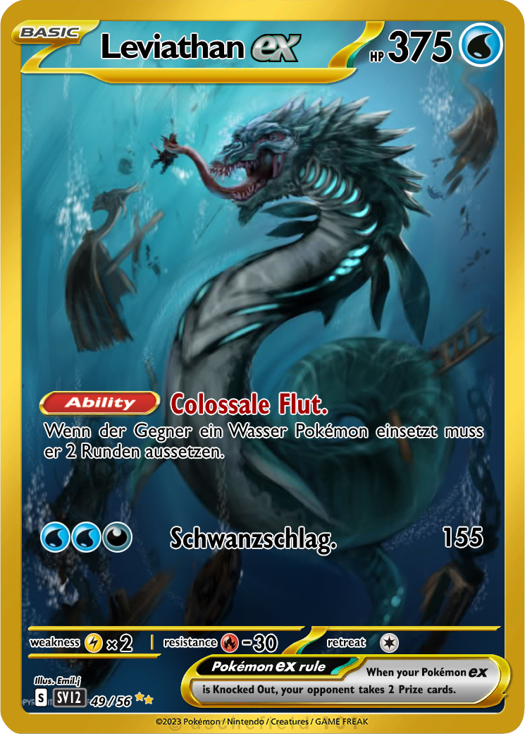 Leviathan - Lime | Pokécardmaker.net