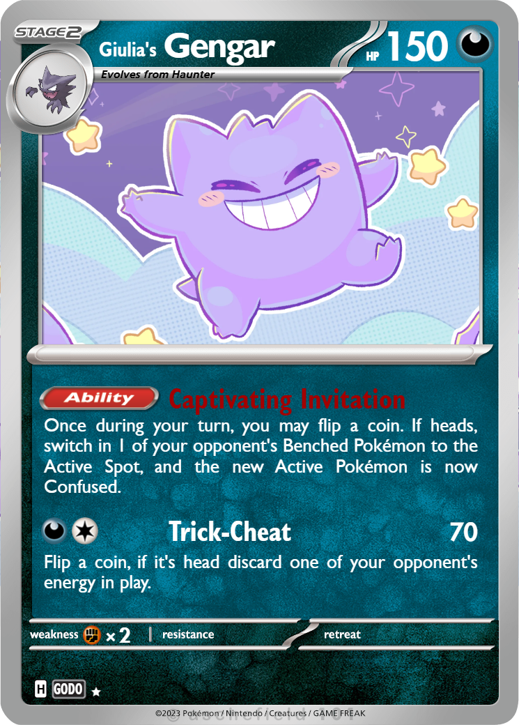 Gengar - Livio | Pokécardmaker.net