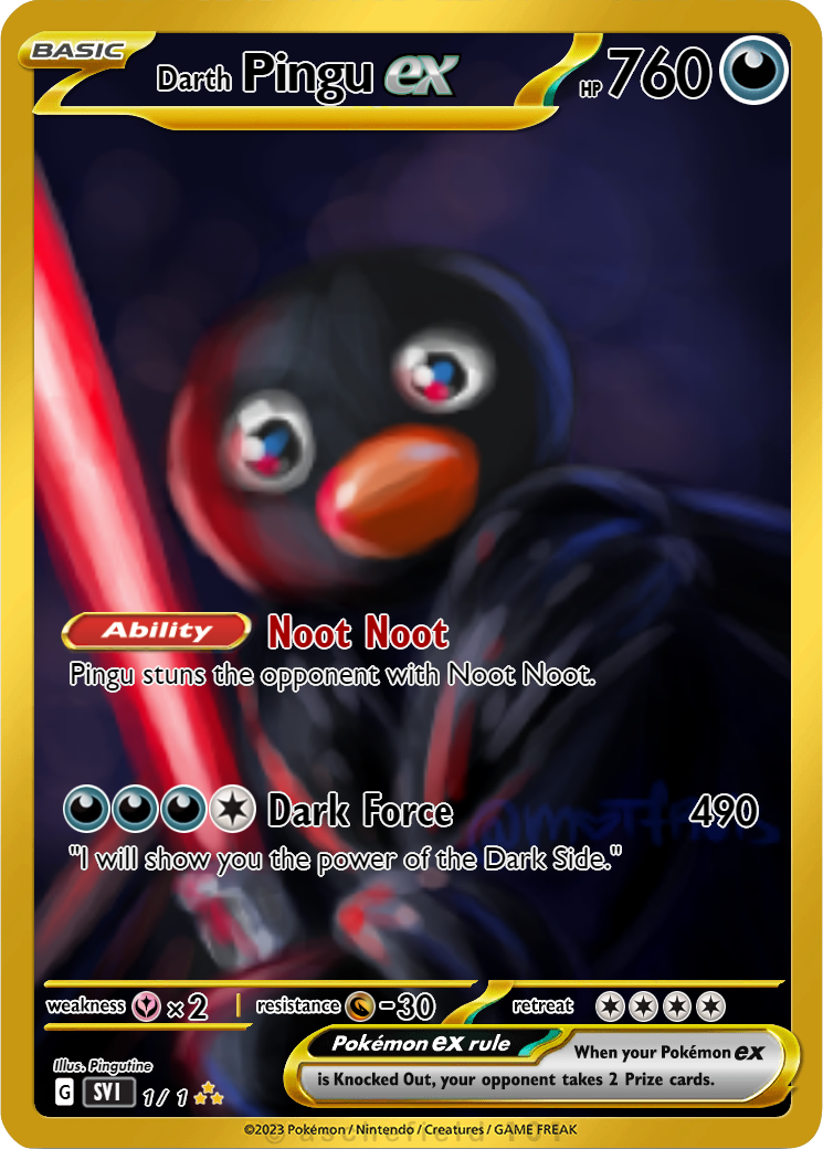 Pingu - LolMaster78 | Pokécardmaker.net
