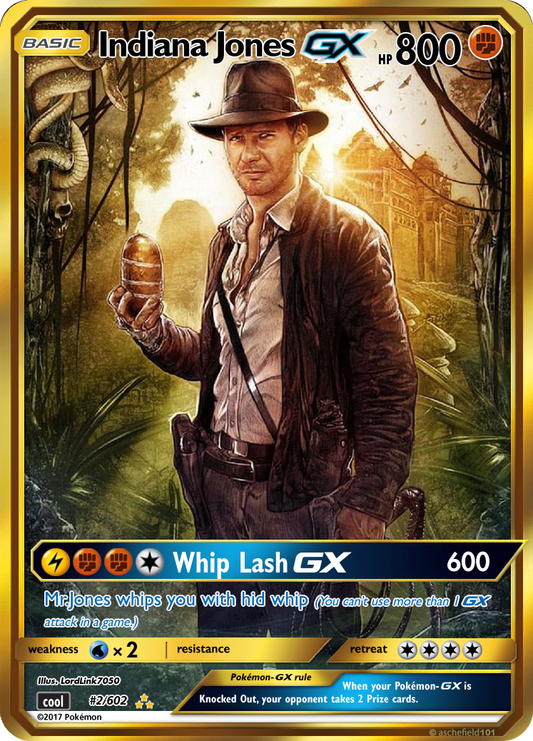 Indiana Jones - LordLink5077 | Pokécardmaker.net