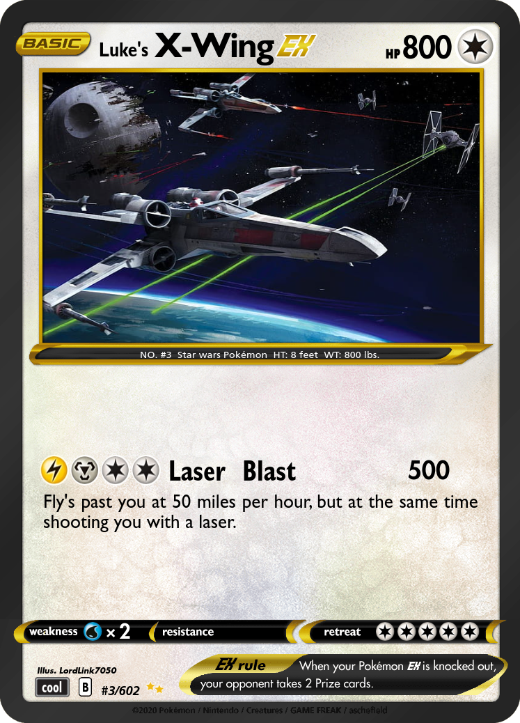 X-Wing - LordLink5077 | Pokécardmaker.net