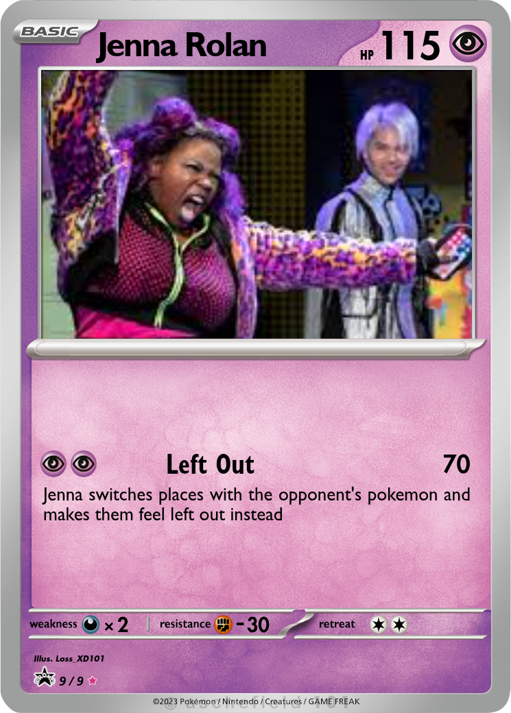 Jenna Rolan - Loss_XD101 | Pokécardmaker.net