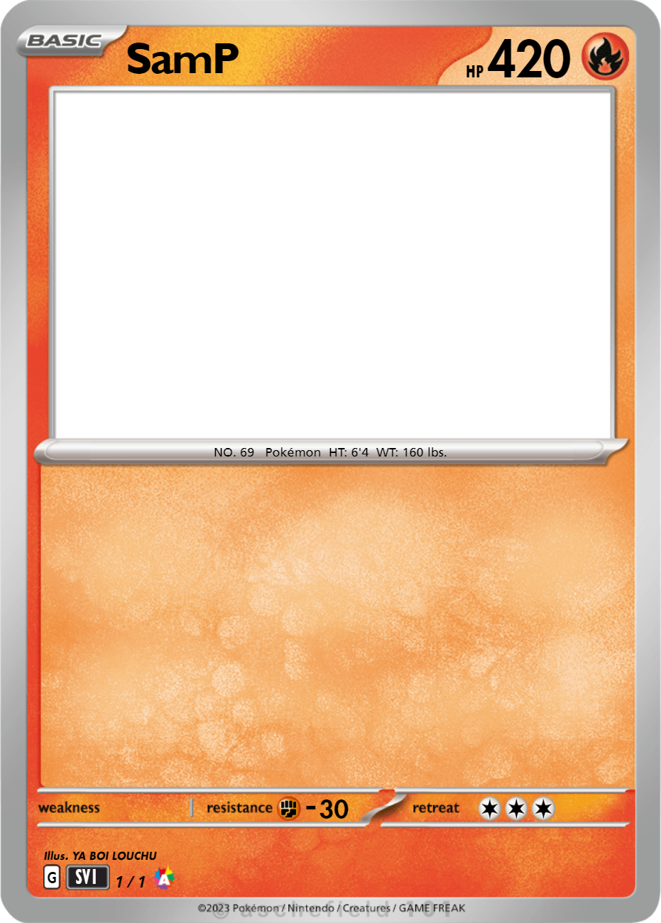 SamP - LouChu | Pokécardmaker.net