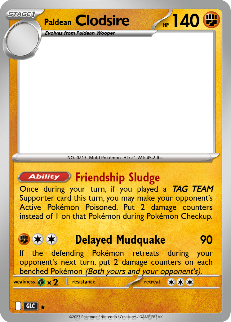 Clodsire - Louis-Serge | Pokécardmaker.net