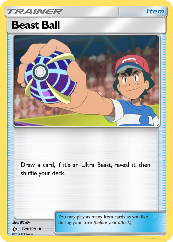 Beast Ball - LucarioSnifer318 | Pokécardmaker.net
