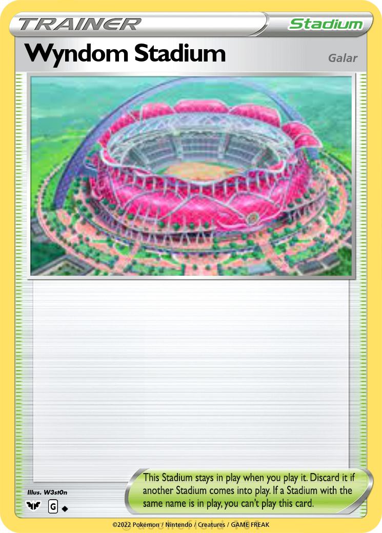 Wyndom Stadium - LucarioSnifer318 | Pokécardmaker.net