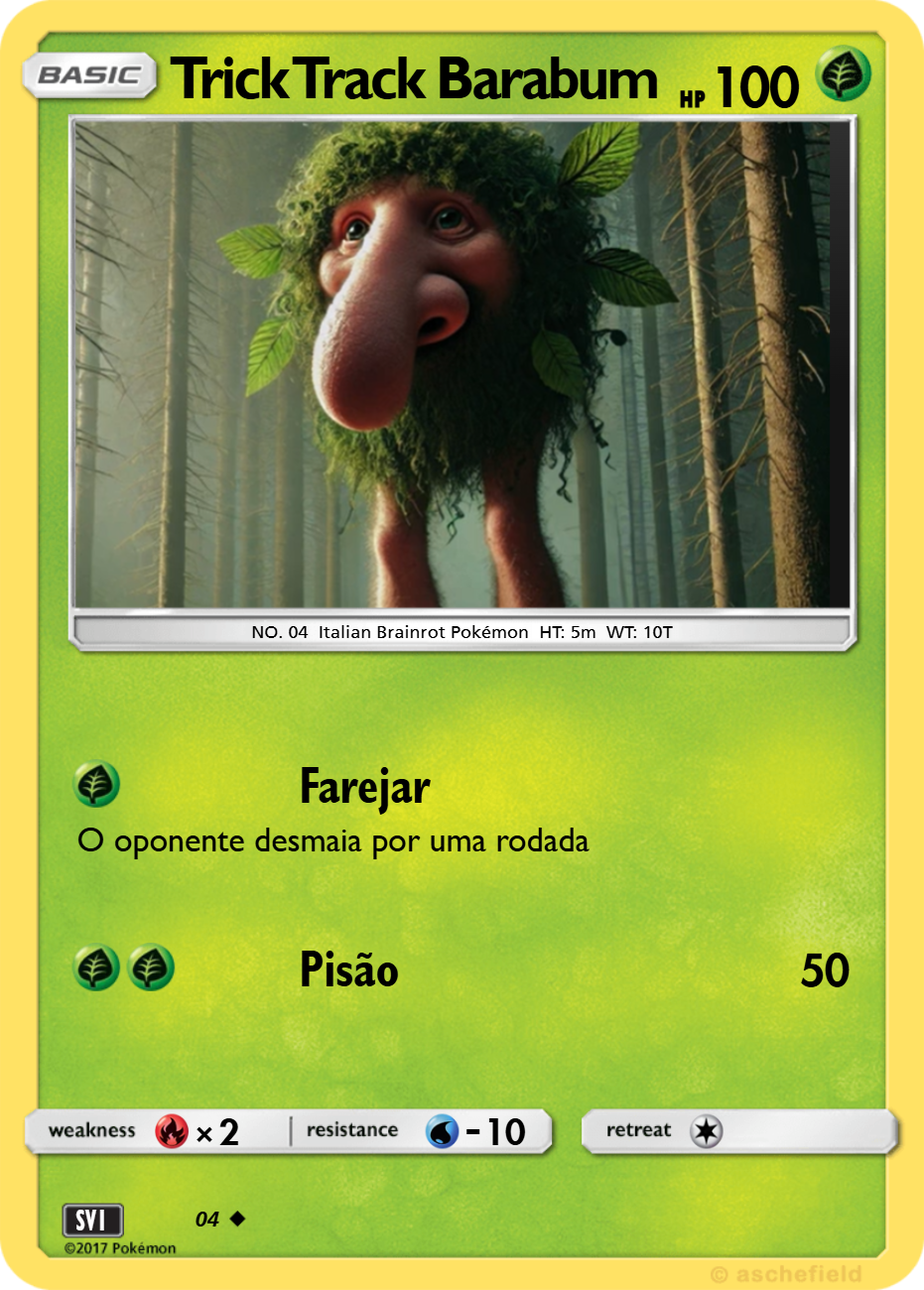 Trick Track Barabum - Lucascaco | Pokécardmaker.net