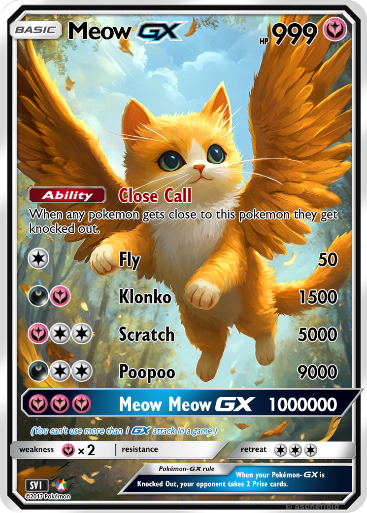 Meow - LuxioShock | Pokécardmaker.net