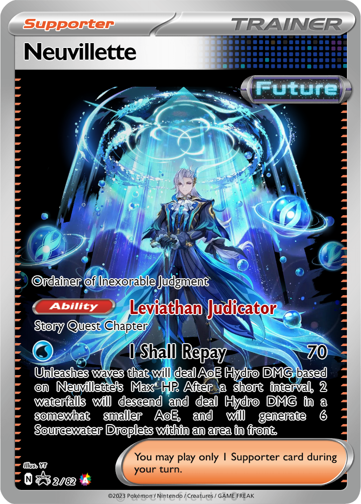 Neuvillette - Luxray1077 | Pokécardmaker.net