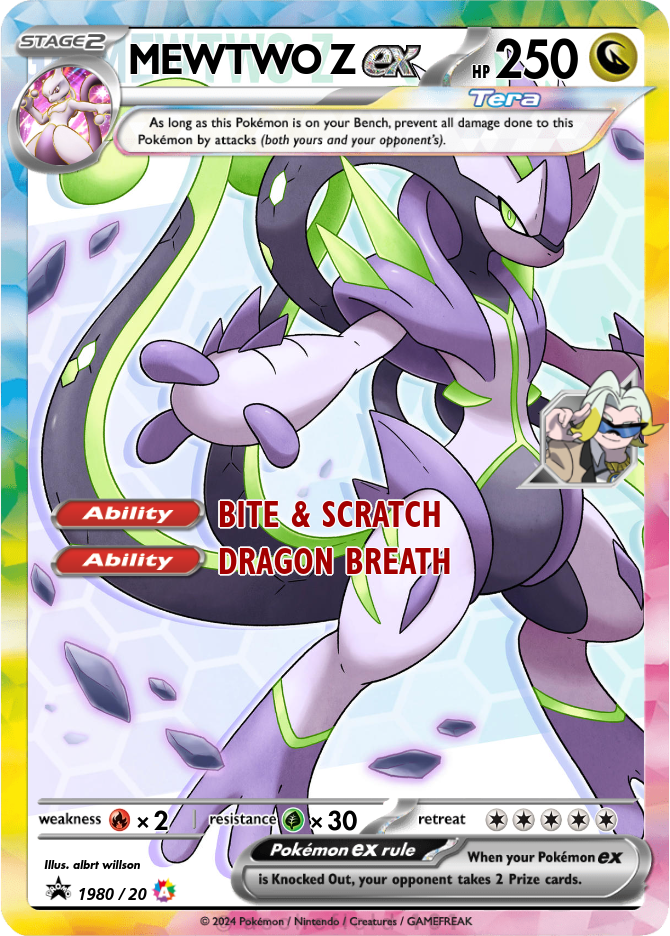 MEWTWO Z - M9NK | Pokécardmaker.net