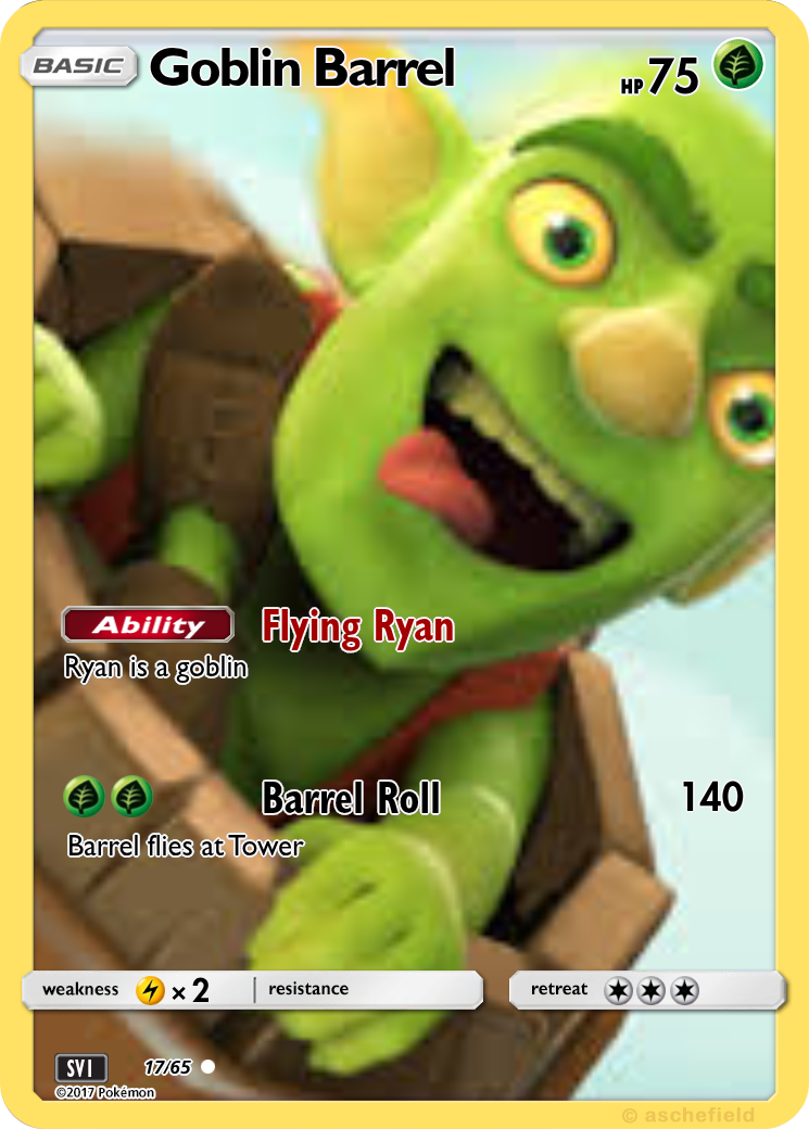 Goblin Barrel - MACONTIDE | Pokécardmaker.net