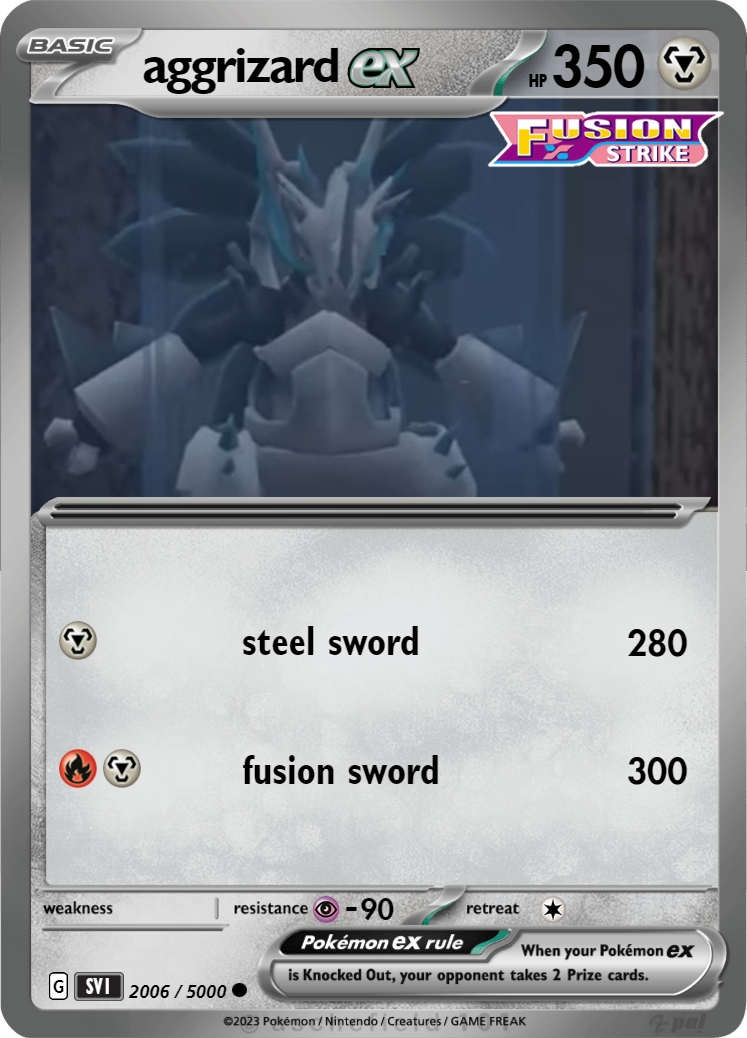 aggrizard - MAD | Pokécardmaker.net