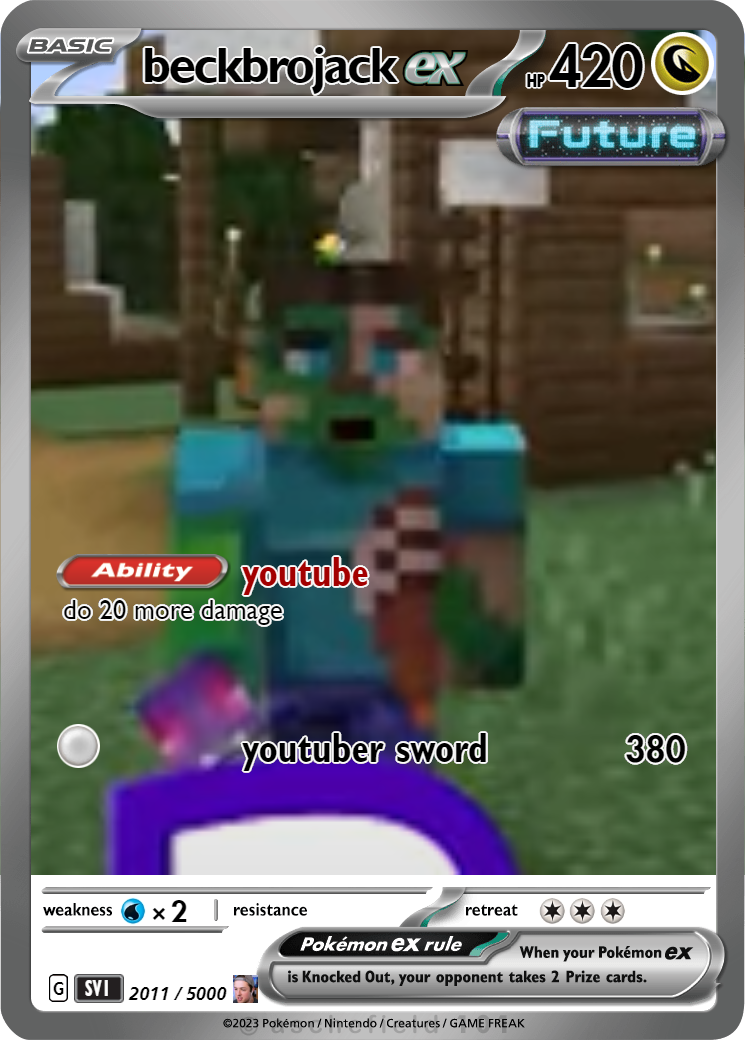 beckbrojack - MAD | Pokécardmaker.net