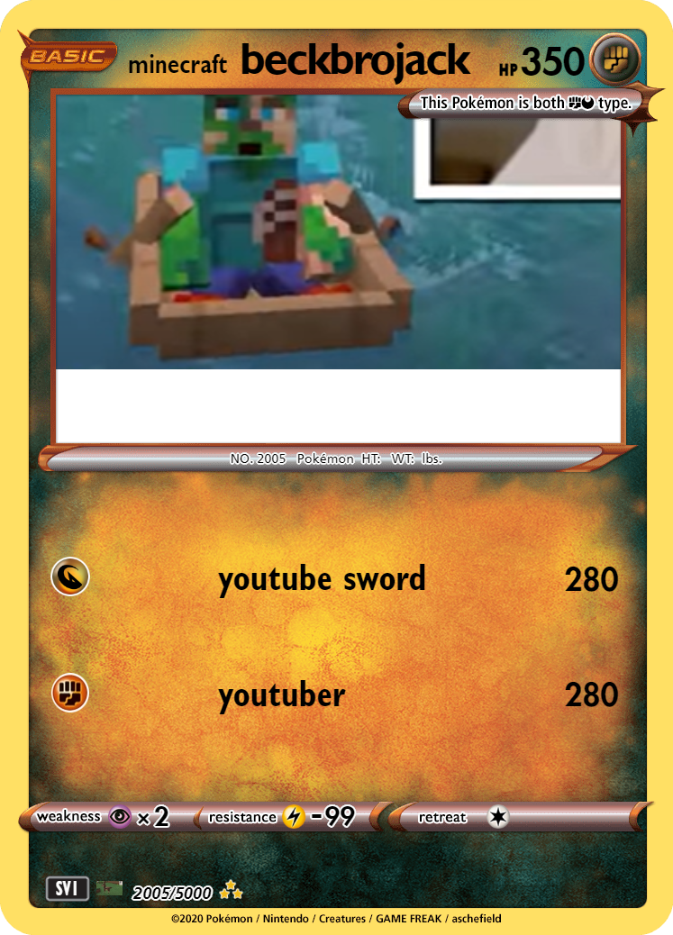 beckbrojack - MAD | Pokécardmaker.net