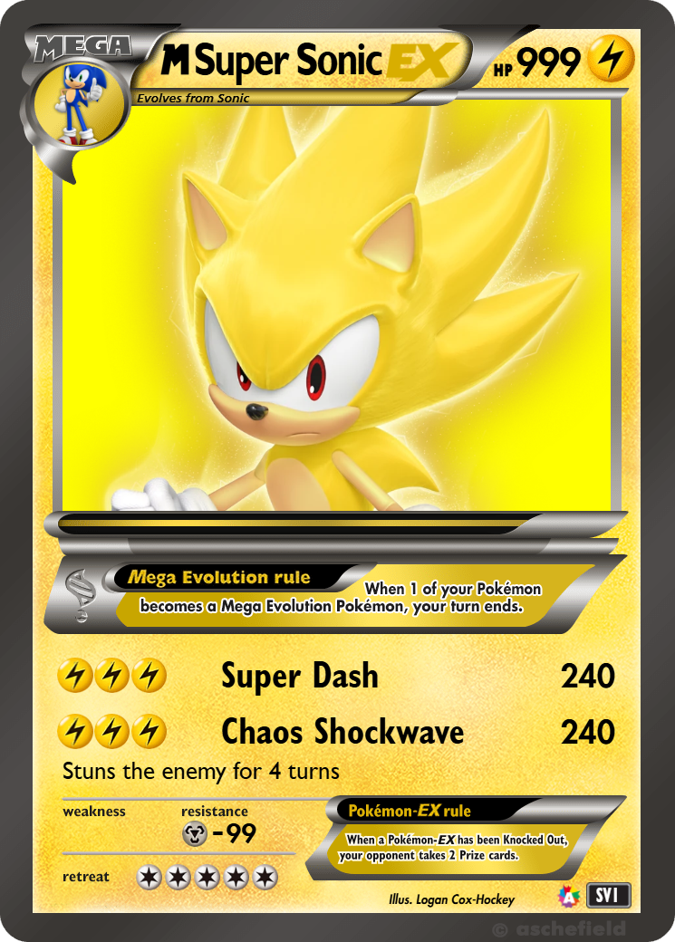 Super Sonic - MC_Ninja | Pokécardmaker.net
