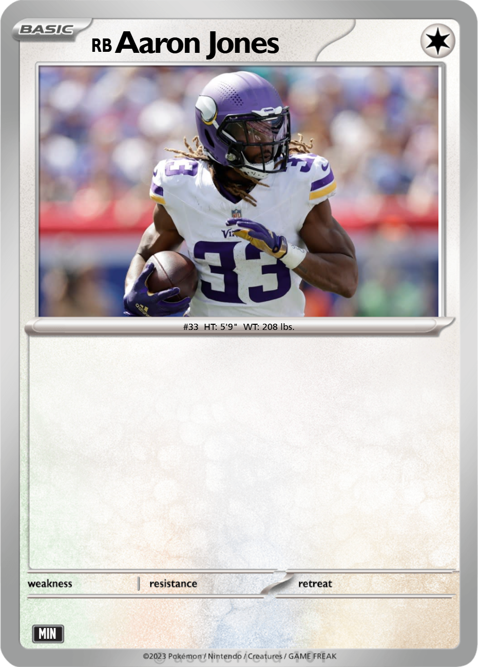 Aaron Jones - MDT | Pokécardmaker.net