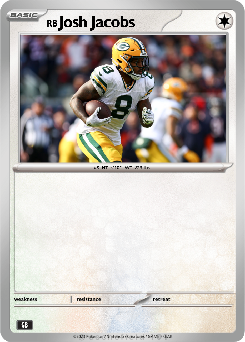 Josh Jacobs - MDT | Pokécardmaker.net Josh Jacobs - MDT | Pokécardmaker.net