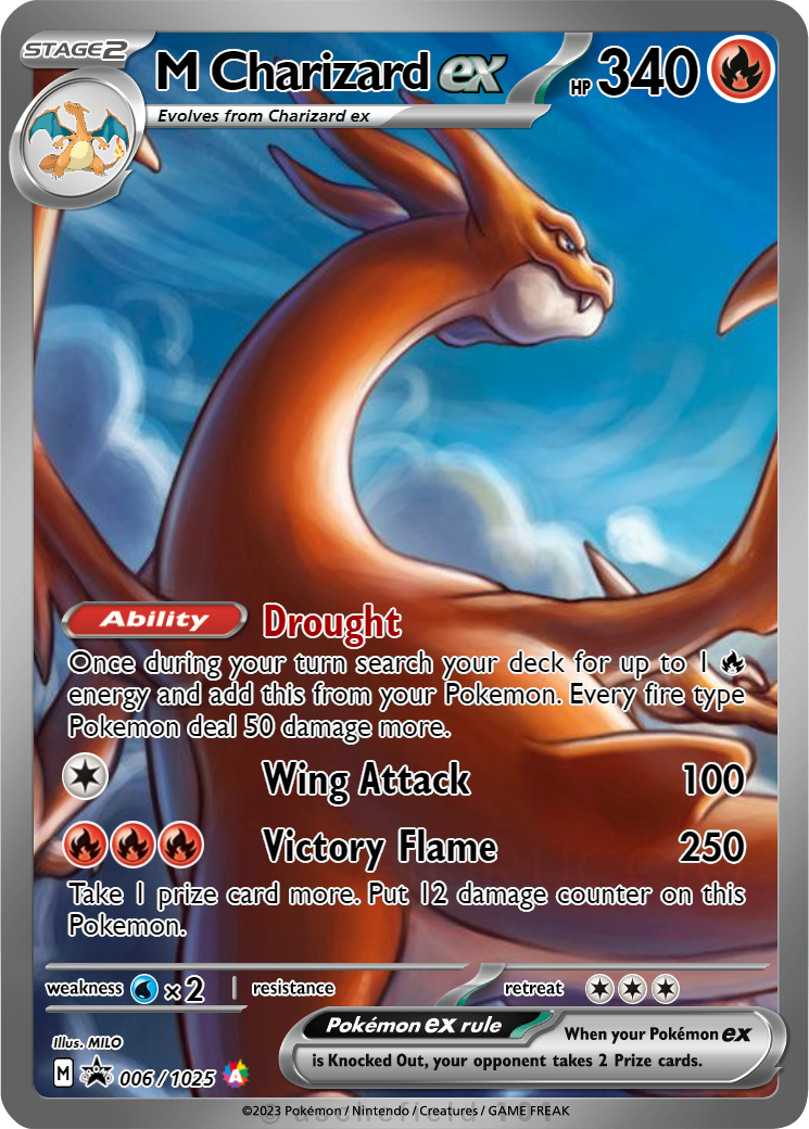 M Charizard - MILOszek | Pokécardmaker.net