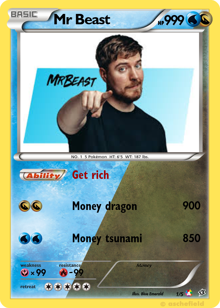 Mr Beast - MINECRAFT | Pokécardmaker.net