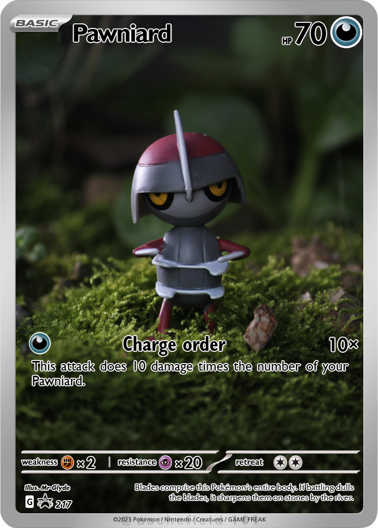 Pawniard - MR_Glyde | Pokécardmaker.net