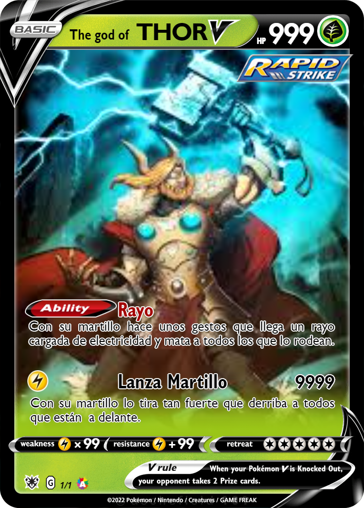 THOR - Maaa | Pokécardmaker.net