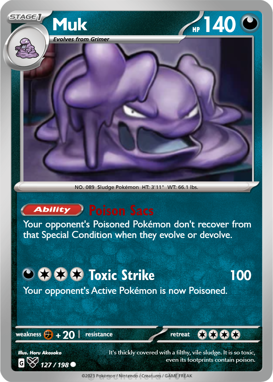 Muk - Macnamara | Pokécardmaker.net