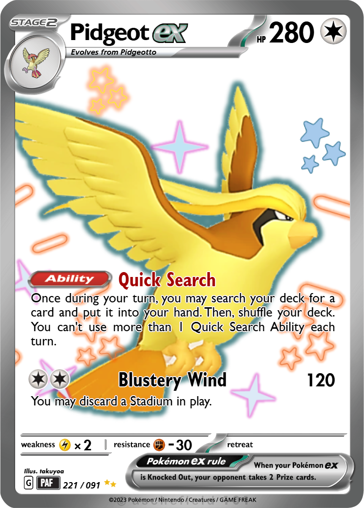 Pidgeot - Macnamara | Pokécardmaker.net
