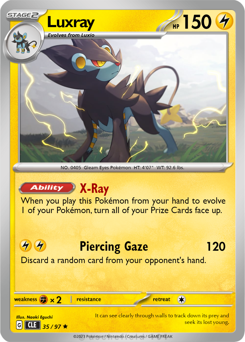 Luxray - Madeline109 | Pokécardmaker.net