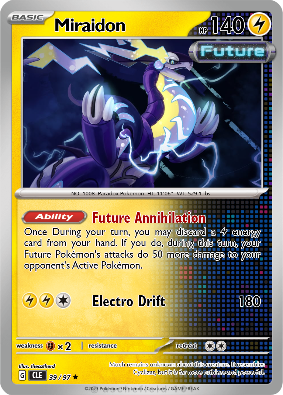 Miraidon - Madeline109 | Pokécardmaker.net